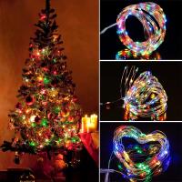 China 20 Led Firefly Silver Wire Mini Lights Waterproof For Festival Halloween Christmas Decor for sale