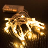 China 20 Led Firefly Silver Wire Mini Lights Waterproof For Festival Halloween Christmas Decor for sale
