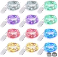 China Six Color 7.2ft LED Ultra Thin Copper Wire Fairy Lights For DIY Home Decoration for sale