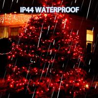China 8 Modes Solar Copper Wire Lights  120pcs LED Fairy Lamp For Christmas Decoration for sale