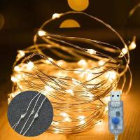 China Indoor Party USB Mini Christmas Tree Twinkling Lights For Wedding Valentines for sale