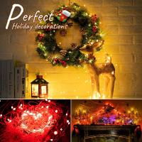 China Color Changing 100 LED String Fairy Lights Remote USB Powered Pastel Easter Lights for sale