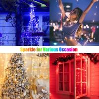 China Color Changing 100 LED String Fairy Lights Remote USB Powered Pastel Easter Lights for sale