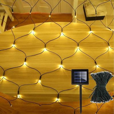 China 2M Solar Icicle Lights Waterproof Auto On Off Curtain String Lights For Yard Wall Decor for sale