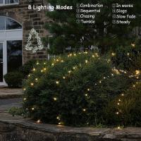 China 2M Solar Icicle Lights Waterproof Auto On Off Curtain String Lights For Yard Wall Decor for sale