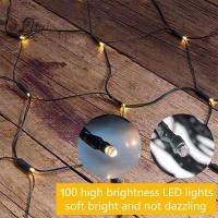 China 2M Solar Icicle Lights Waterproof Auto On Off Curtain String Lights For Yard Wall Decor for sale