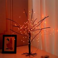 China 10m Halloween Fairy Lights Battery Operate Copper Wire Night Lights Bedroom Party Decor for sale
