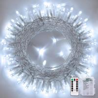 China Remote 8 Modes Battery Operated Christmas Lights Indoor Twinkle Fairy String Lights for sale