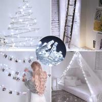 China Remote 8 Modes Battery Operated Christmas Lights Indoor Twinkle Fairy String Lights for sale