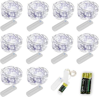 China Copper Wire Battery Operated Christmas Lights Water Resistant 30 LED String Fairy Lights for sale