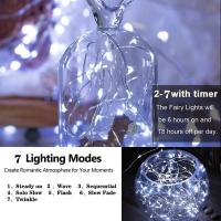 China Copper Wire Battery Operated Christmas Lights Water Resistant 30 LED String Fairy Lights for sale