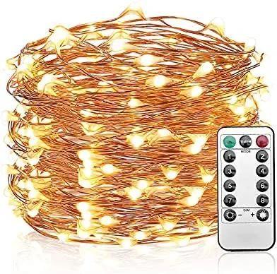 China Waterproof Silver Wire Battery Fairy Lights For Mason Jars DIY Wedding Party Patio for sale