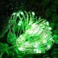 China Fairy String 50 LED Battery Copper Wire Lights Multicolor Changing With Remote for sale