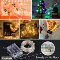 China 10m Battery Operated Christmas Lights Silver Wire Twinkle Lights With Remote Control for sale