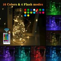 China Halloween Fairy String Lights USB Plug in Fairy Lights with Remote 8 Colors Changing for Bedroom Indoor outdoor for sale
