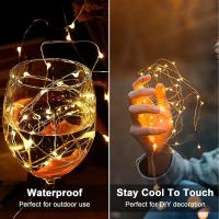 China Fairy Lights Battery Operated 20 LED Mini String Lights Waterproof for DIY Halloween Decoration for sale
