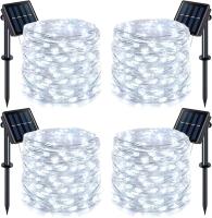 China Outdoor Waterproof 100LED Copper Wire Solar Lights 8 Modes Solar Powered for Christmas Tree Garden Patio for sale