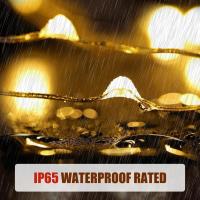 China Solar Powered String Lights Decorations Solar Fairy Lights Waterproof for Outdoor Garden Christmas Tree Halloween Home for sale