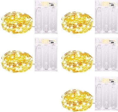 China 20 Led Battery Operated String Lights with Timer Waterproof Twinkle Firefly Lights for Home Party Wedding Decor for sale