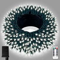China Christmas String Lights Outdoor with Remote 8 Modes & Memory Timer Green Wire Twinkle Fairy Lights Decor for sale