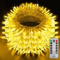 China 29V Warm White Christmas Lights 8 Lighting Modes Fairy Lights With Remote for sale