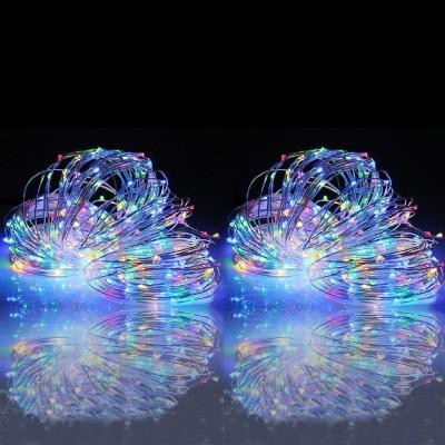 China 20m Solar String Lights 100LED Waterproof Fairy Decoration Starry String Lights for sale