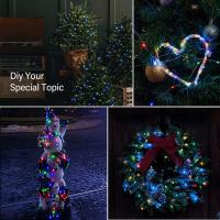 China 10m Multicolor Solar String Lights Outdoor Waterproof Solar Powered 8 Modes For Christmas Decor for sale