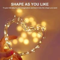 China 5m USB Powered String Lights Warm White Fairy Lights For Party Decoration for sale
