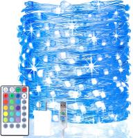 China Bedroom IP67 Led Fairy Lights Plug In Colors Changing String Lights With Remote Control for sale