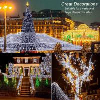China FCC IP44 Christmas String Lights Outdoor 8 Lighting Modes With Remote And Timer for sale