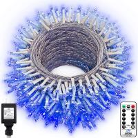 China Outdoor Long Christmas Fairy String Lights For Wedding Garden Yard Tree Xmas Decor for sale