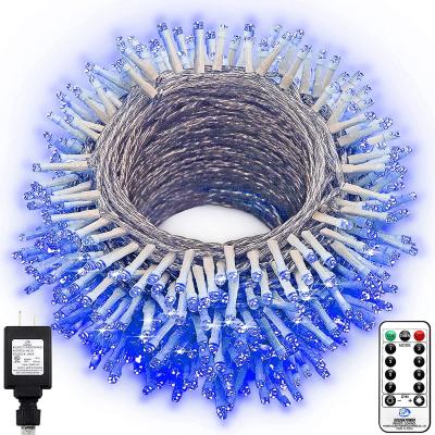 China Outdoor Long Christmas Fairy String Lights For Wedding Garden Yard Tree Xmas Decor for sale