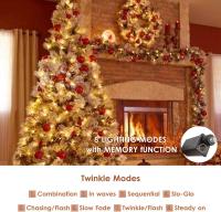 China 100V 200 LED Christmas Tree Lights For Wedding Party Decor UL588 for sale