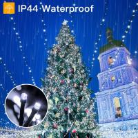 China House LED White Christmas Lights With Remote String Fairy Lights Plug In Timer for sale