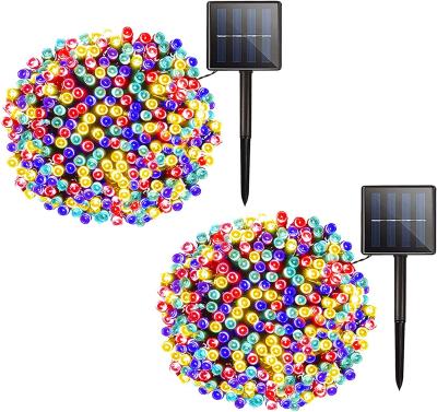 China 1200mAh 200 LED Solar Christmas String Lights Waterproof Fairy Lights for sale