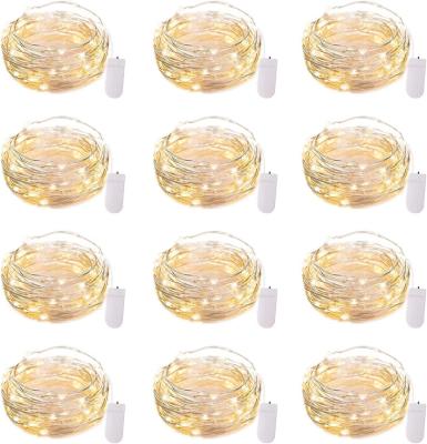 China IP65 Led Fairy Lights Battery Operated Firefly Starry Moon Lights For DIY Wedding for sale