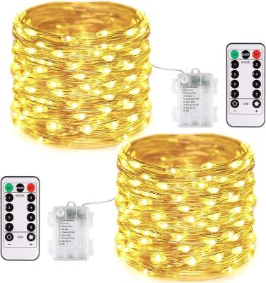 China Warm White 8 Modes Copper Wire Twinkle Lights For Bedroom Centerpiece Patio Gift Decor for sale