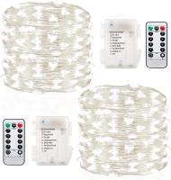 China Party Battery Operated Christmas Lights With Remote Waterproof White Fairy Lights for sale