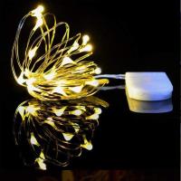 China IP44 Battery Copper Wire String Lights For DIY Home Vase Jar Holiday Decor for sale