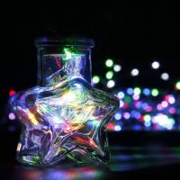 China Copper Wire LED Starry String Lights Multicolor For Wedding Table Holiday Halloween Decorations for sale