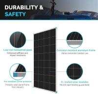 China IP67 Green Energy Aluminium Frame Solar Panel With High Efficiency Monocrystalline Solar Panel Cells for sale