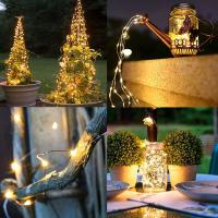 China 120 LED Solar Powered Waterproof Fairy Lights 10m For Christmas Party Tree Wedding Decor for sale