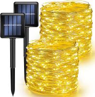 China 120 LED Solar Powered Waterproof Fairy Lights 10m For Christmas Party Tree Wedding Decor for sale