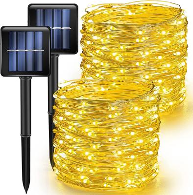 China 120 LED Solar Powered Waterproof Fairy Lights 10m For Christmas Party Tree Wedding Decor for sale