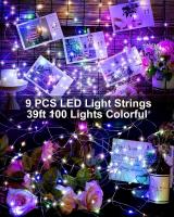 China Waterproof Outdoor Solar Fairy Lights 100 LED Solar Powered For Tree Yard Decoration for sale