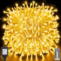 China 6W IP44 Waterproof Christmas Lights Outdoor Warm White Plug In Fairy Lights For House Decor for sale