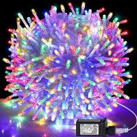China 2M IP44 Christmas Lights 8 Lighting Mode Plug In Extra Long String Lights For Wedding Decor for sale