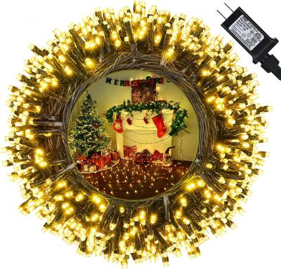 China 30V 5M Warm White Christmas String Lights Outdoor Connectable For Indoor Xmas Decor for sale
