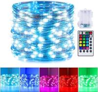 China 5W IP44 Battery Operated Twinkle Lights With Remote And Lighting Modes for sale