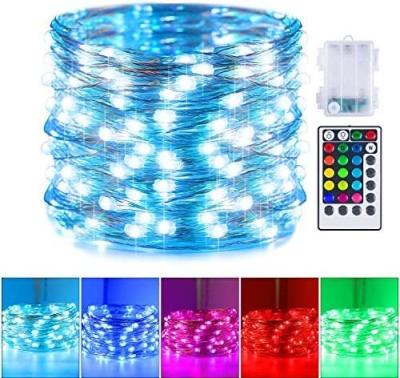 China 5W IP44 Battery Operated Twinkle Lights With Remote And Lighting Modes for sale